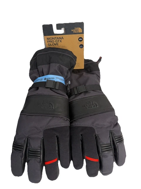 THE NORTH FACE Montana Pro GTX Ski Snowboard Gloves GORE-TEX Leather XL ...