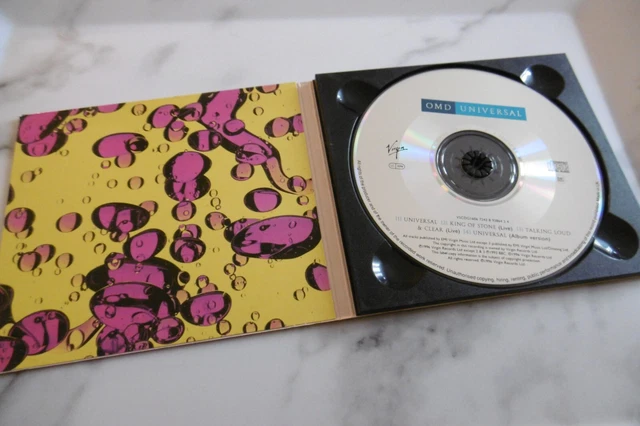 OMD ORCHESTRAL MANOEUVRES Dans Le Noir Universal 4 Trk Cd Single 1996 ...