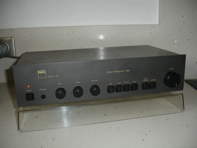 PRÉAMPLI NAD 1020 Stereo Pre Amplifier 20 series EUR 82,00 - PicClick FR