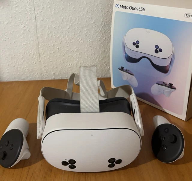META QUEST 3S 128 GB - Meta VR Headset Inkl OVP EUR 294,49 - PicClick DE