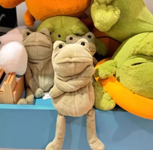 JELLYCAT FERGUS FROG - 18cm Soft Plush Toy Rare Collectable New w/Tags ...