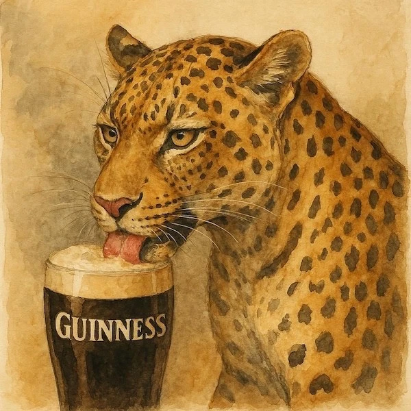 GUINNESS BEER VINTAGE Poster Print 12x8in Metal Sign Pint Irish Lager ...