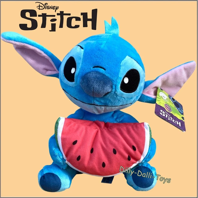 DISNEY LILO & Stitch Plushie Stitch Eating Watermelon Plush By Simba ...