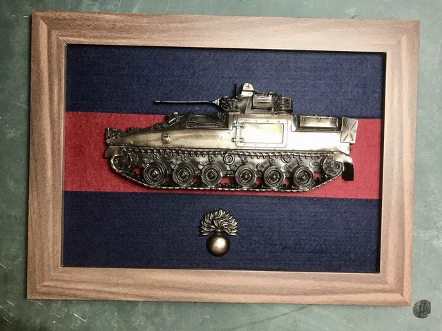 GRENADIER GUARDS PRESENTATION Frame With Warrior Infantry Fighting ...