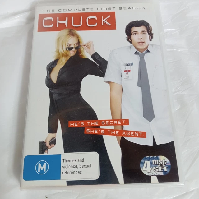 CHUCK DVD THE Complete First Series Season 1 R4 Zachary Levi Yvonne ...