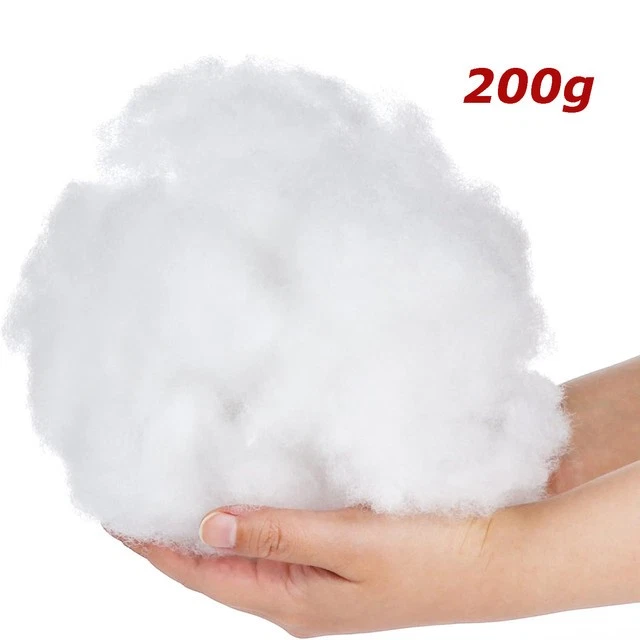 200G POLYESTER FIBERFILL Stuffing for Soft Toys Small Crochet Craft ...