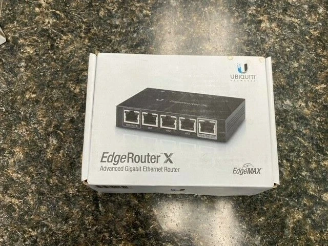 UBIQUITI NETWORKS ER-X EdgeRouter X 5-Port Gigabit Wired Router $54.00 ...