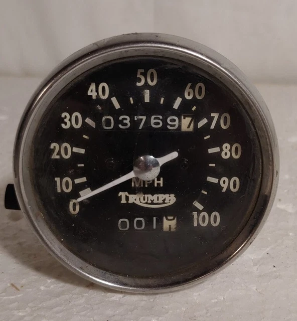 VINTAGE TRIUMPH 1973-74 Tr5T Speedometer $274.95 - PicClick CA