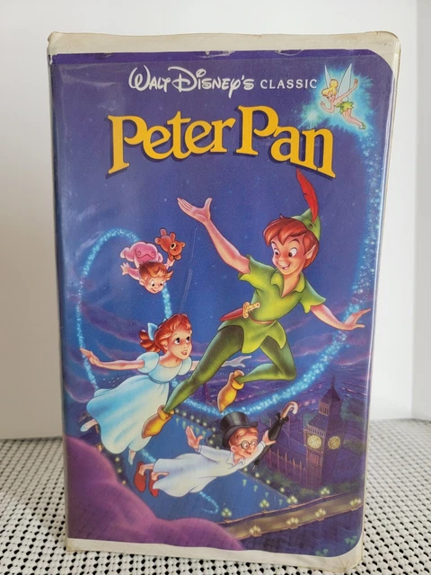 BLACK DIAMOND DISNEY VHS Lot of 8 ~ROBIN~PAN~ALICE~FOX~101~JUNGLE~SWORD ...