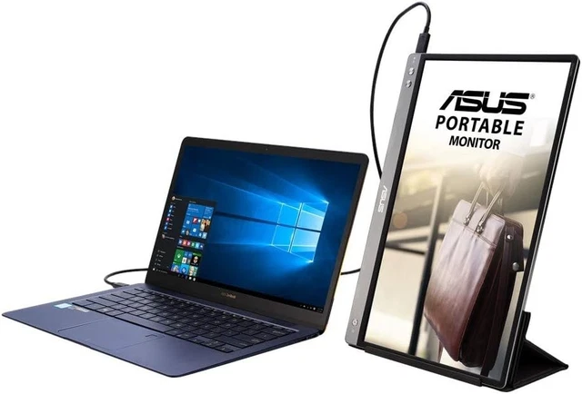 ASUS ZENSCREEN PORTABLE Monitor 14" 1080P FHD Laptop Monitor (MB14AC ...