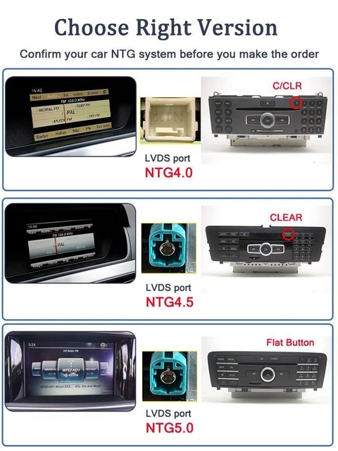 10.25& ANDROID 14 Carplay Autoradio GPS DAB 128GB Für Mercedes-Benz C W204 S204 EUR 359,99 ...