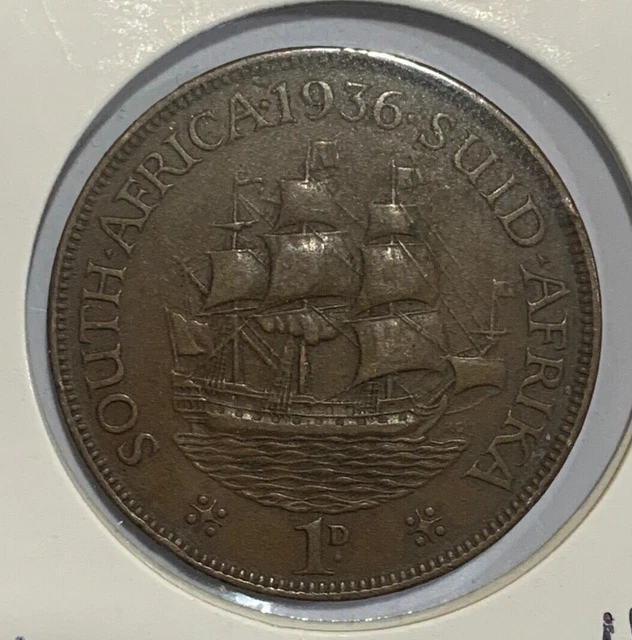 1936 SOUTH AFRICA Penny - George V Coin EUR 3,01 - PicClick FR 1936 SOUTH AFRICA Penny - George V Coin EUR 3,01 - PicClick FR