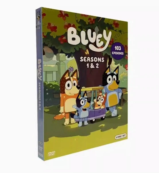 BLUEY SEASON 1-2:TV Series DVD 4-Disc All Region Box Set $36.17 ...