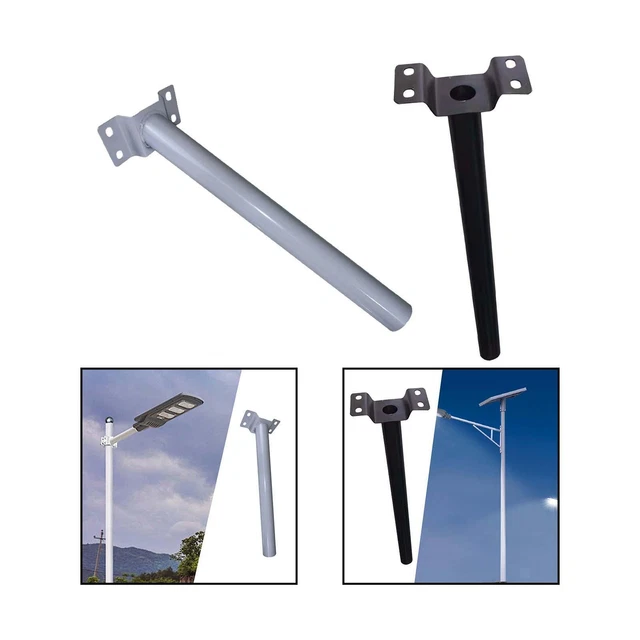 SOLAR LIGHTING MOUNTING Bracket Extension Mounting Arm Light Fixture ...