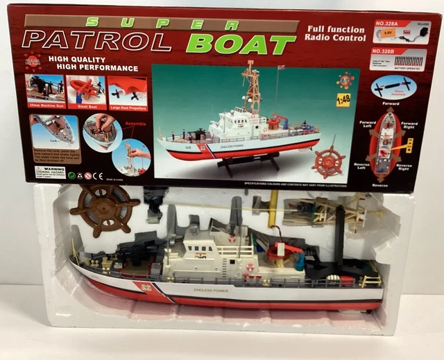 RADIO CONTROLLED SUPER Patrol Boat “ 328 Endless Power”. £49.99 ...