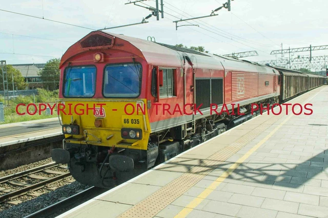 UK RAILWAY PHOTOGRAPH Of Class 66 66035. Rm66-1133 £1.70 - PicClick UK