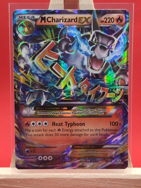 MEGA M CHARIZARD EX 12/83 Generations Ultra Rare Holo Pokemon Card EUR ...