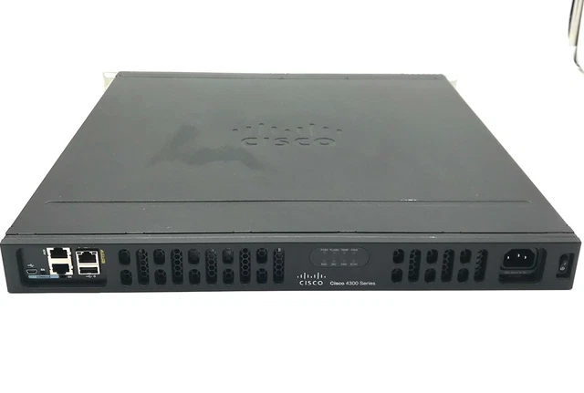 CISCO 4331 ROUTER (ISR4331/K9 V05) - 2 x GB RJ45 + 2 x GB SFP ISR ...