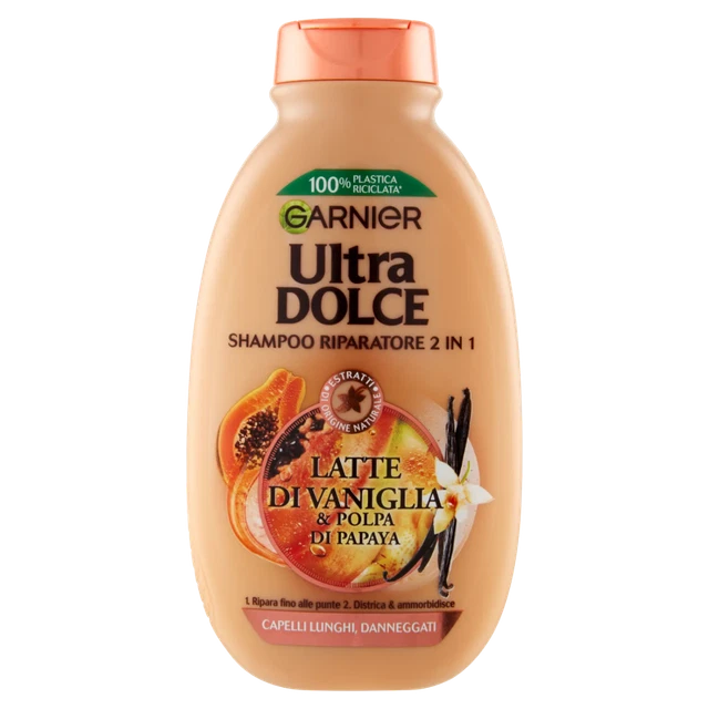 ULTRA DOUCE SHAMPOOING Lait De Vanille Et Pulpe De Papaye 250ML - 12 ...