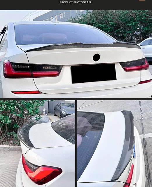 FIT 2019-2025 BMW G20 330i G80/M3 Rear Trunk Spoiler With Roof Wing ...