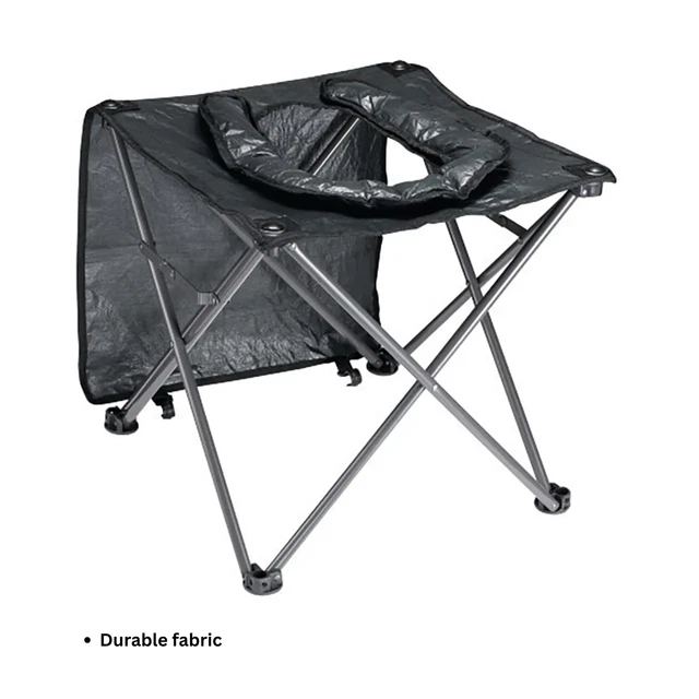 OZTRAIL TOILET CHAIR Foldable Lightweight Camping Touring Outdoors ...