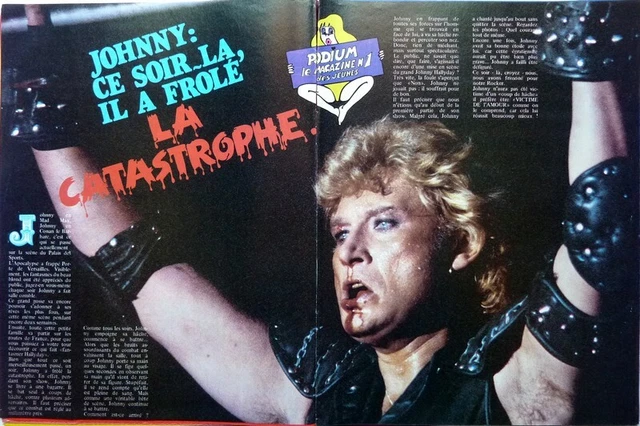 JOHNNY HALLYDAY => coupure de presse 3 PAGES 1982 / CLIPPING EUR 5,00 ...
