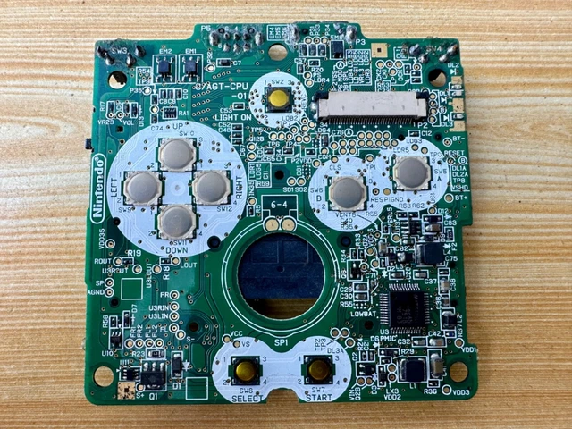 NINTENDO GAMEBOY ADVANCE SP AGS101 Handheld Motherboard Unit - Parts or ...