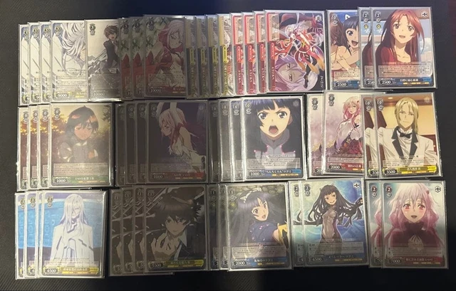 WEISS SCHWARZ GUILTY Crown Trading Card Deck Set £145.09 - PicClick UK