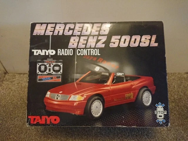 TAIYO MERCEDES BENZ 500SL RC Remote Control Car Working £94.99 ...