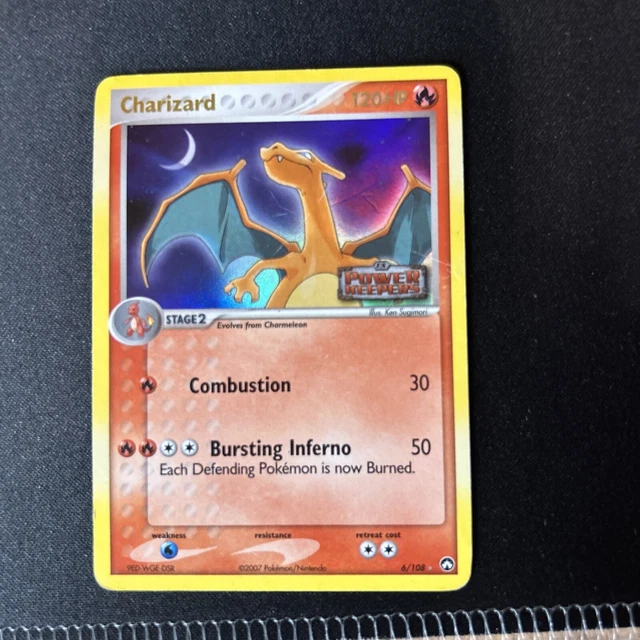 POKÉMON JCG CHARIZARD EX Power Keepers 6 Reverse Holo Holo Rare EUR 73 ...