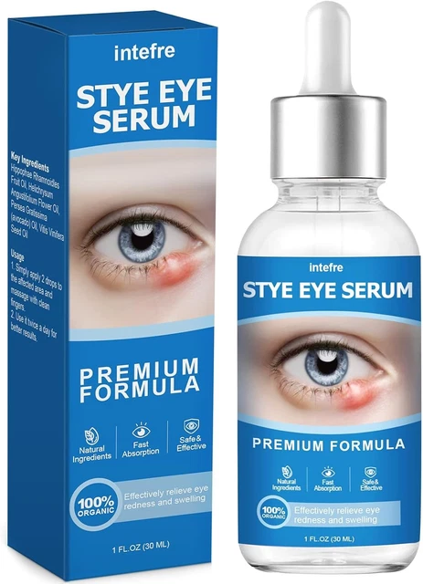 STYE EYE TREATMENT Drops, Remover for Stye, Chalazion & Blepharitis ...
