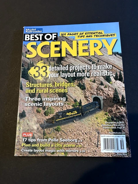 MODEL RAILROADER SPECIAL Issue- Best of Scenery-Extra 2020 £15.14 ...
