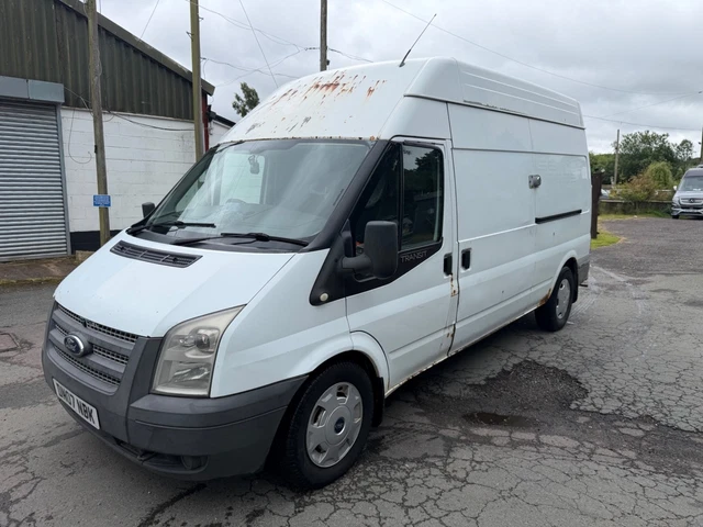 FORD TRANSIT LWB High Roof 2007 07 reg Reliable Work Van on board ...