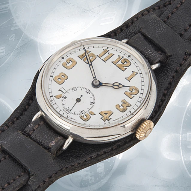 NINIAN CRICHTON-STUART ENGRAVED WW1 Trench Watch Sensational Example ...
