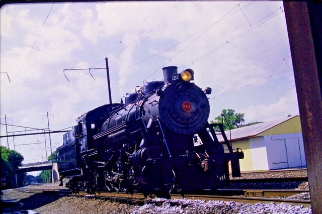 FUJICHROME SLIDE STRASBURG Railroad 2-10-0 Steam Engine #90 (2012) # ...