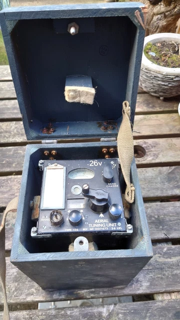 WORLD WAR II Aircraft Radio RAF . Aerial Tuning Unit 126 £203.48 ...