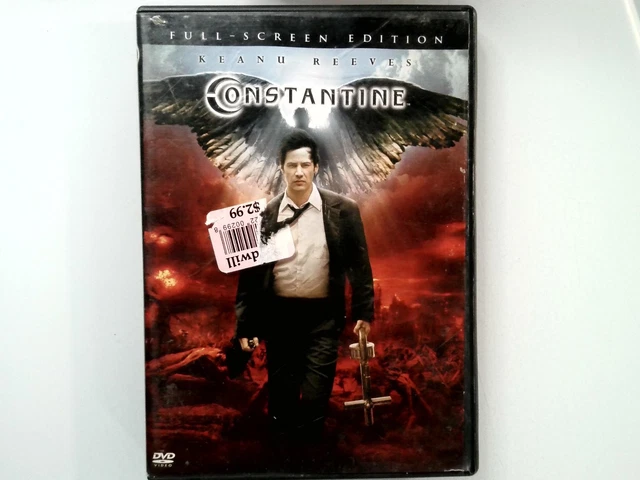 CONSTANTINE DVD 2005 Full-Screen Edition Keanu Reeves Special Features ...