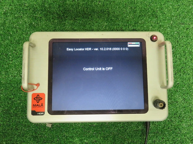GROUND PENETRATING RADAR (GPR) Mala Easy Locator HDR Monitor Only £ ...