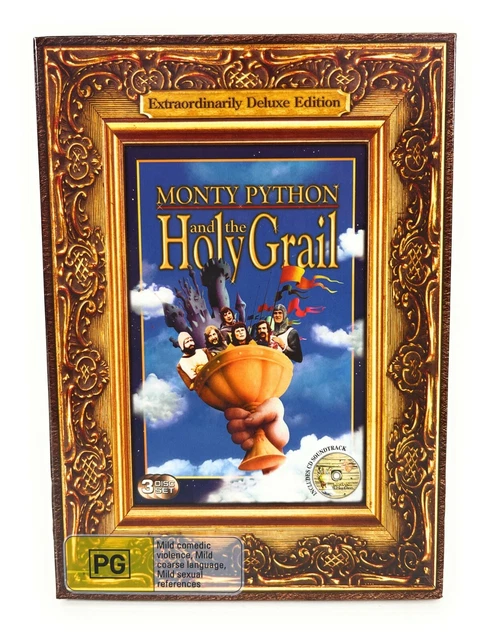 MONTY PYTHON AND the Holy Grail (DVD, 1975) Graham Chapman 3-Disc ...