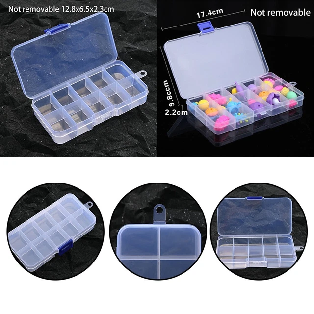 BO?TE DE RANGEMENT transparente d??tachable pour bagues et composants ??lectron EUR 8,20 ...