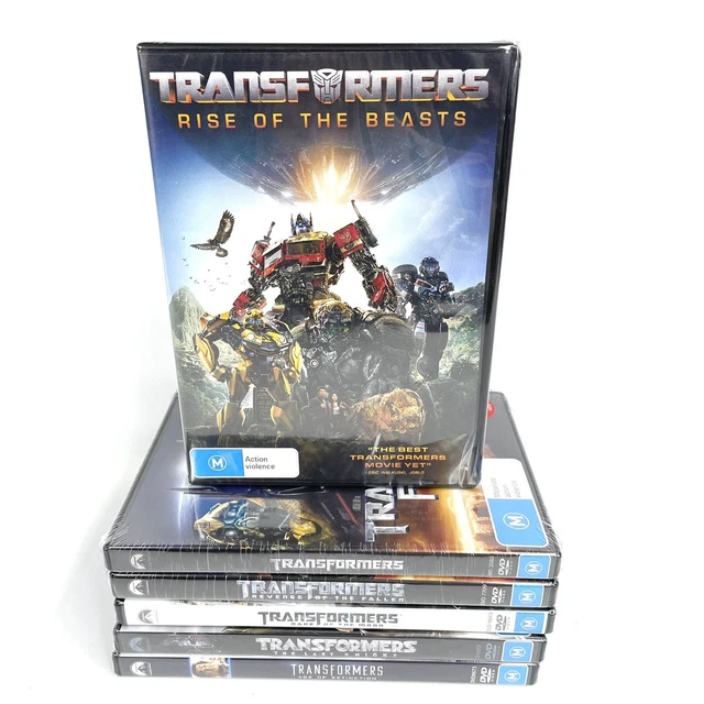 6X TRANSFORMERS MOVIE DVD Bundle Rise of The Beasts, Extinction New ...
