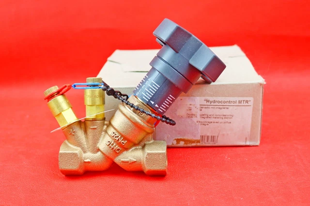 OVENTROP HYDROCONTROL MTR Bronze Fixed Orifice Commissioning Valve DN15 ...