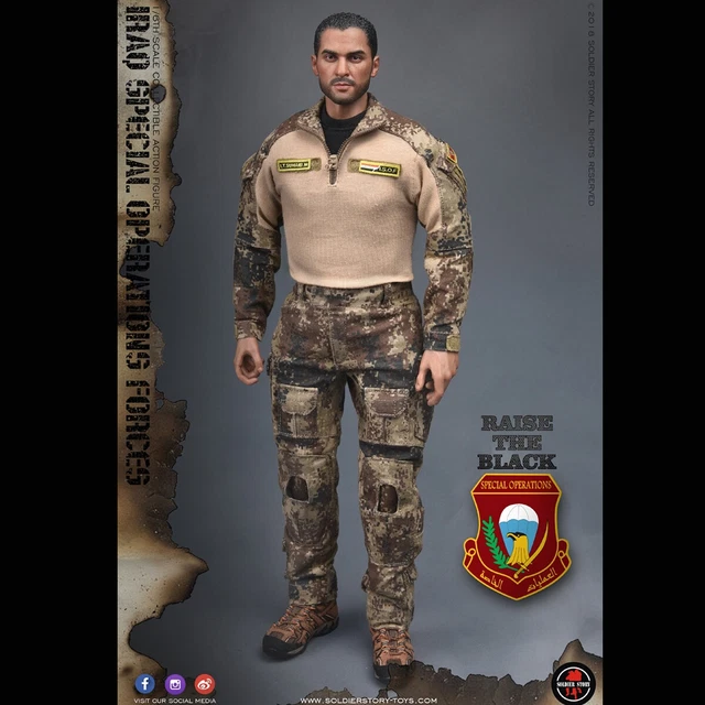 1/6 SOLDIERSTORY SS107 Iraq Special Operations Forces ISOF Collection ...