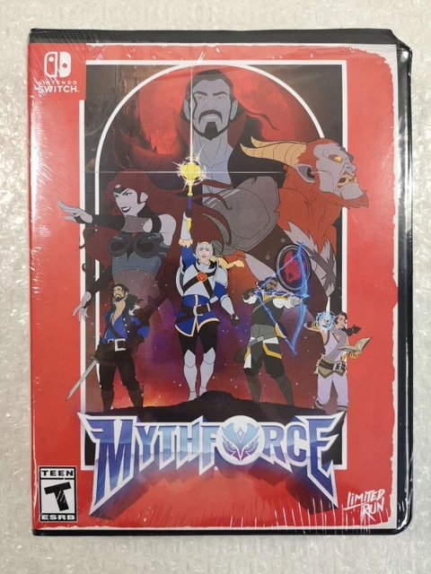 MYTHFORCE - VHS Edition Switch Usa New (Game In English/Fr/De/Es/It/Pt ...