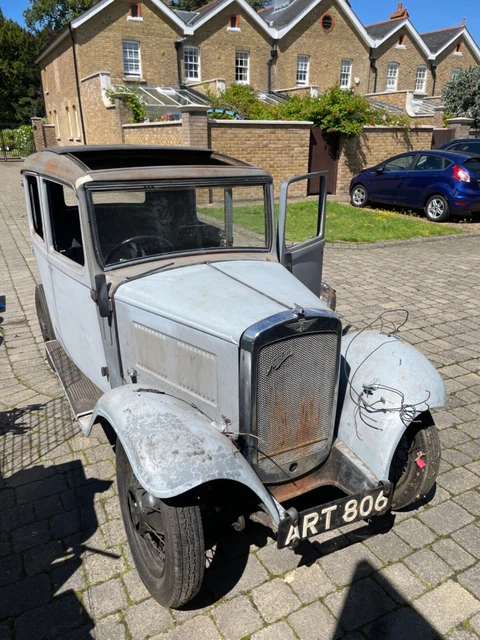AUSTIN 10 1935 BARN FIND PROJECT ANTIQUE CLASSIC CAR 99p NO RESERVE £ ...