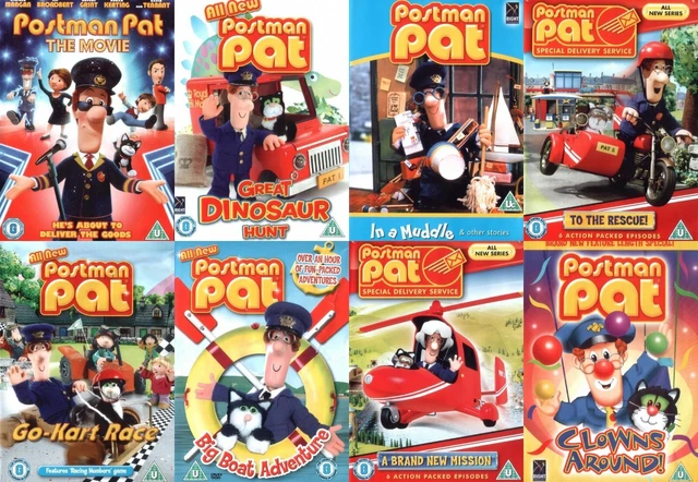 POSTMAN PAT (8 DVD) Collection Childrens Bundle Job Lot Kids DVDs *Fast ...