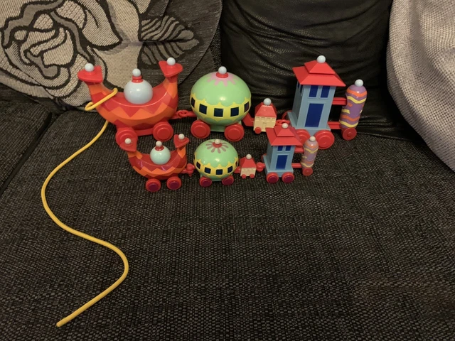 IN THE NIGHT Garden Ninky Nonk Pull Along Train And Smaller One £4.00 ...
