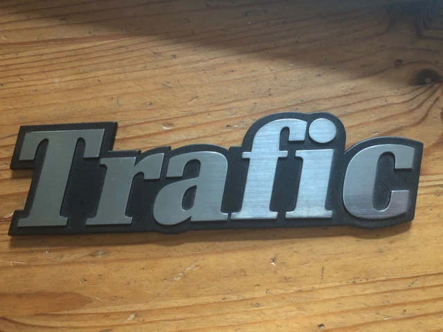 RENAULT TRAFIC ORIGINE LOGO insigne emblème Monogramme Badge NEUF EUR ...