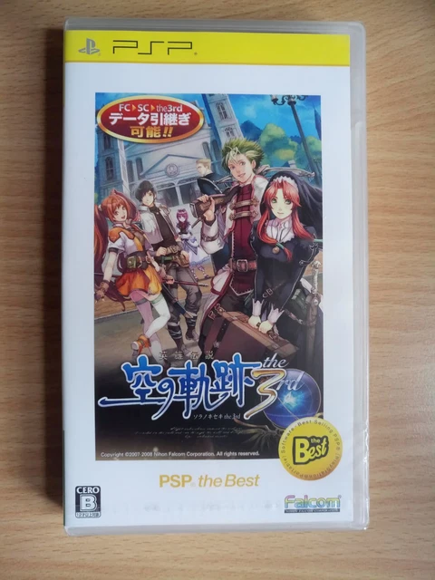 PSP LEGEND OF Heroes: Sora no Kiseki the 3rd (Japan Ver.) PLAYSTATION ...