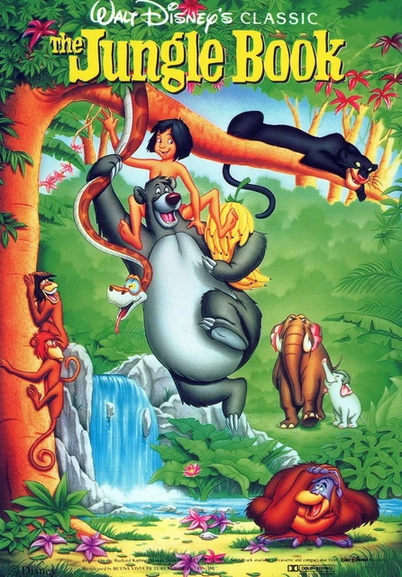 THE JUNGLE BOOK Walt Disney's Classic UNP 4x6 Postcard £7.14 - PicClick UK